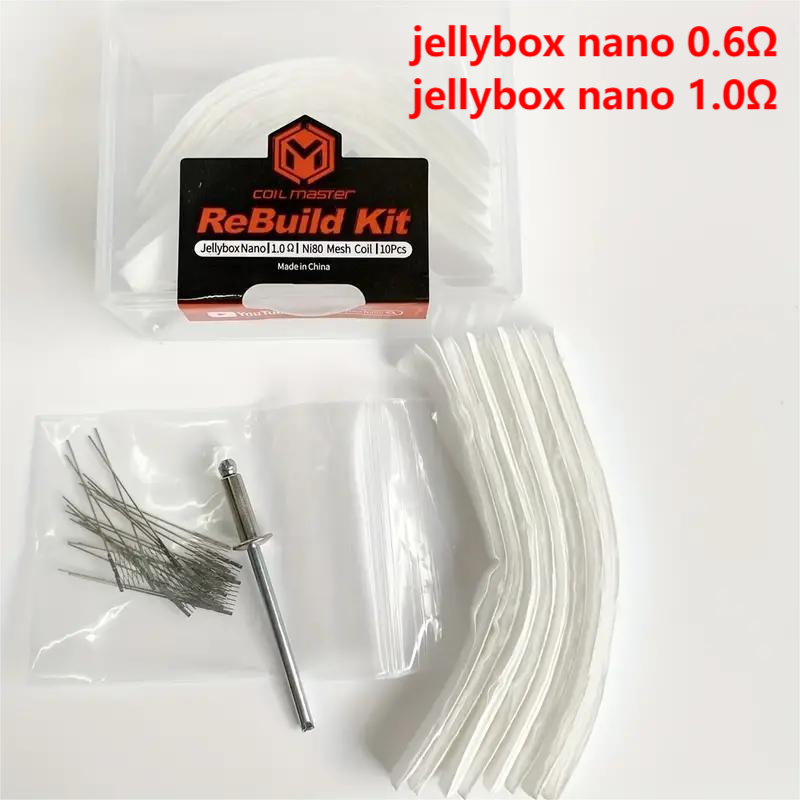 DIY Rebuild Kit Rincoe Jellybox Nano | Affordable Mesh Coil Solution